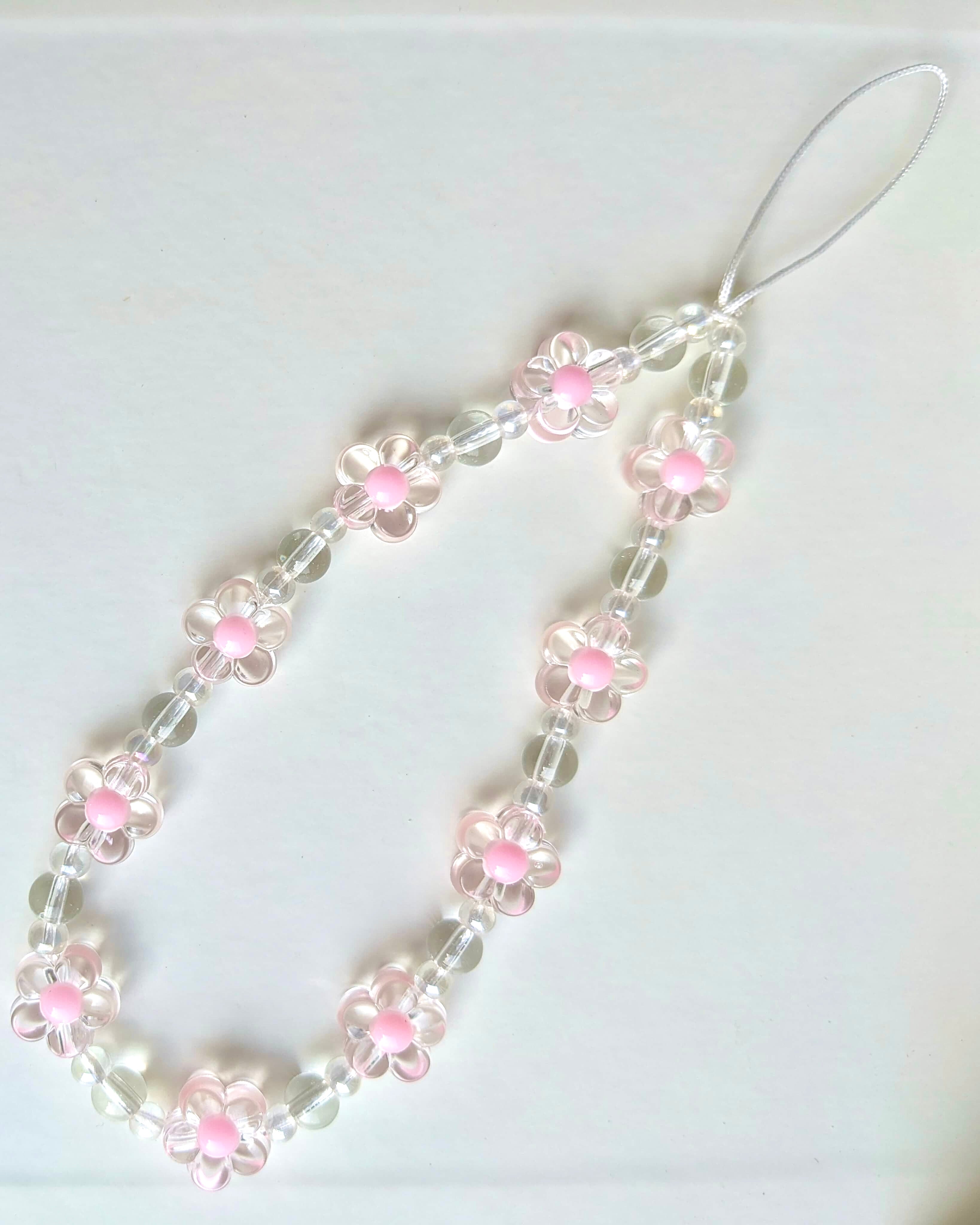 Pink Floral Charm – CASE N COVER