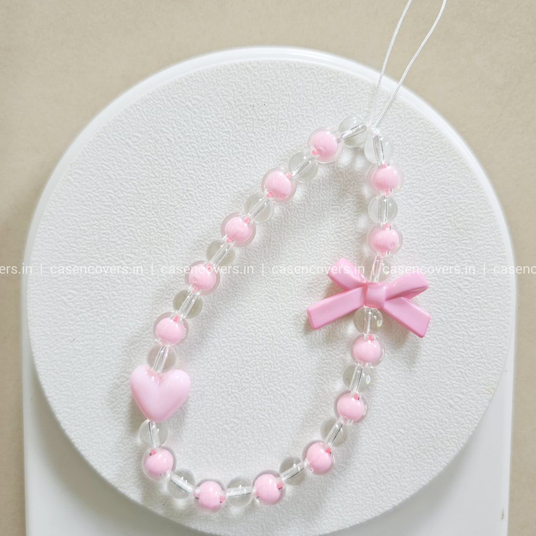 Cute Pink Bow Phone Charm – CASE N COVER